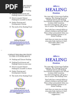 Healing Code Instructions and Prayer Guide | PDF | Prayer | Psychology
