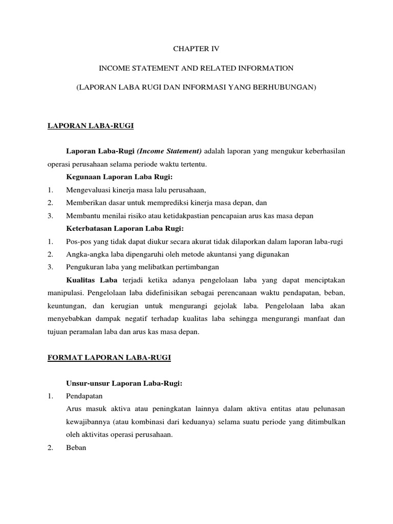RMK Chapter 4 Akuntansi Keuangan Menengah | PDF