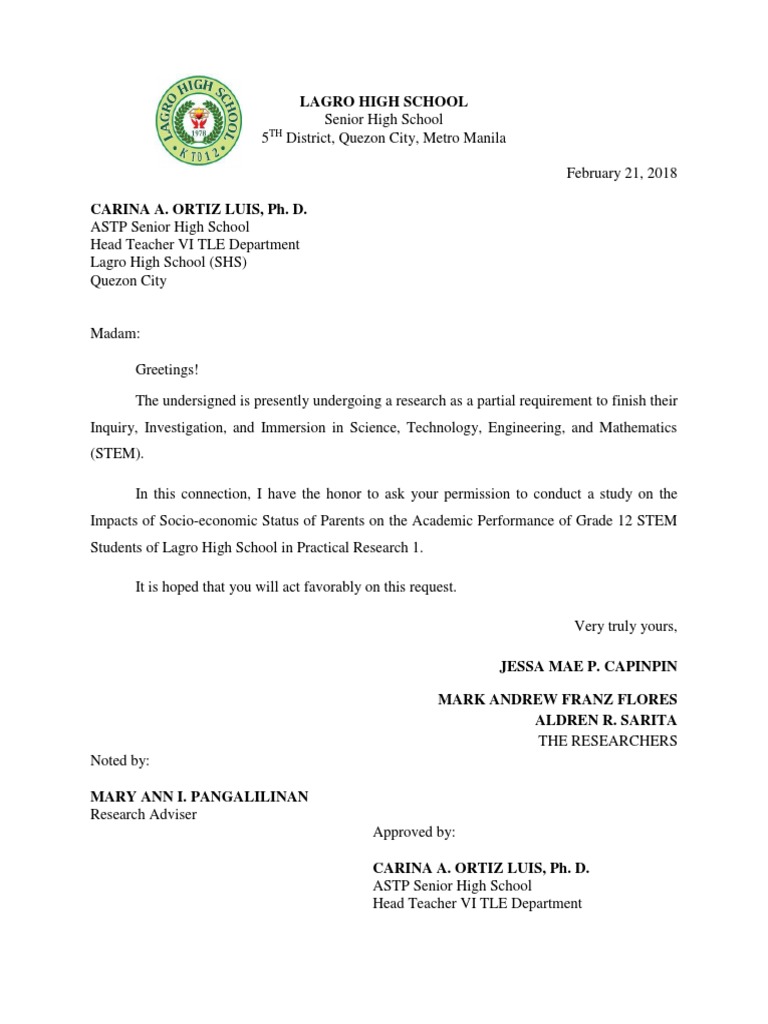 Communication Letter | PDF