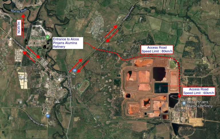 Pinjarra Access Map | PDF