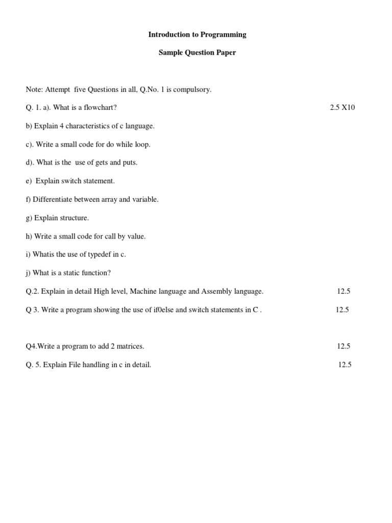 Uploads - Question - Bank - Btech - 2sem - Itp Paper 2 PDF | Download ... Uploads - Question - Bank - Btech - 2sem - Itp Paper 2 PDF | Download ...