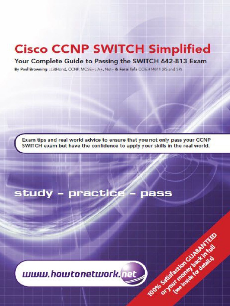 Cisco CCNP SWITCH Simplified (Volume 1) PDF | PDF | Network Switch | Computer Network