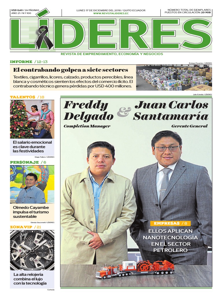 Revista Lideres | PDF | Comercio electrónico | Ecuador