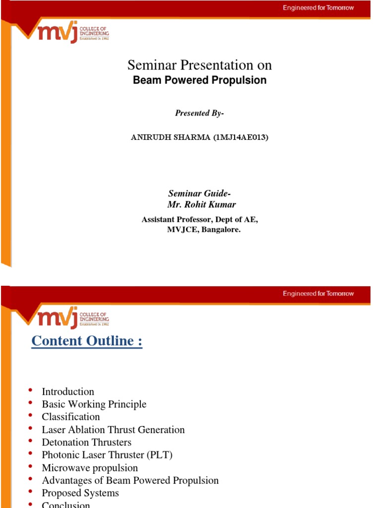 Beam Powered Propulsion | PDF | Spacecraft Propulsion | Aerospace
