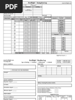 Sample VFR Nav Log | PDF | Airport | Visual Flight Rules