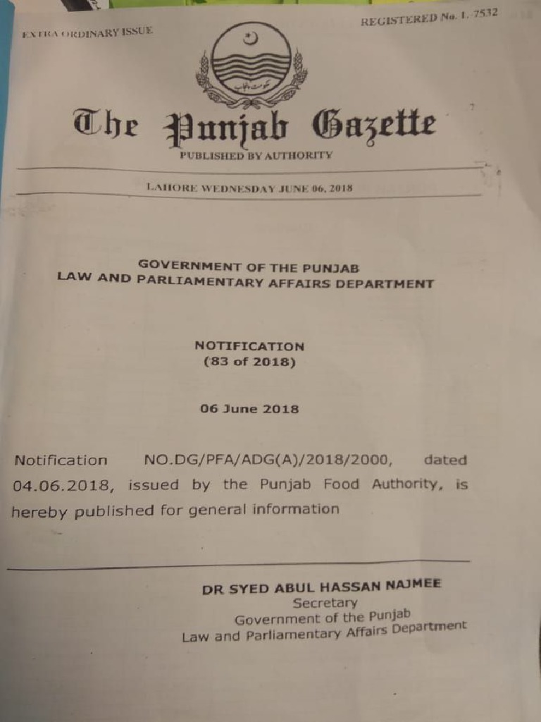 PPFR 2018 PFA Website Material 1 PDF | PDF | Foods | Solubility