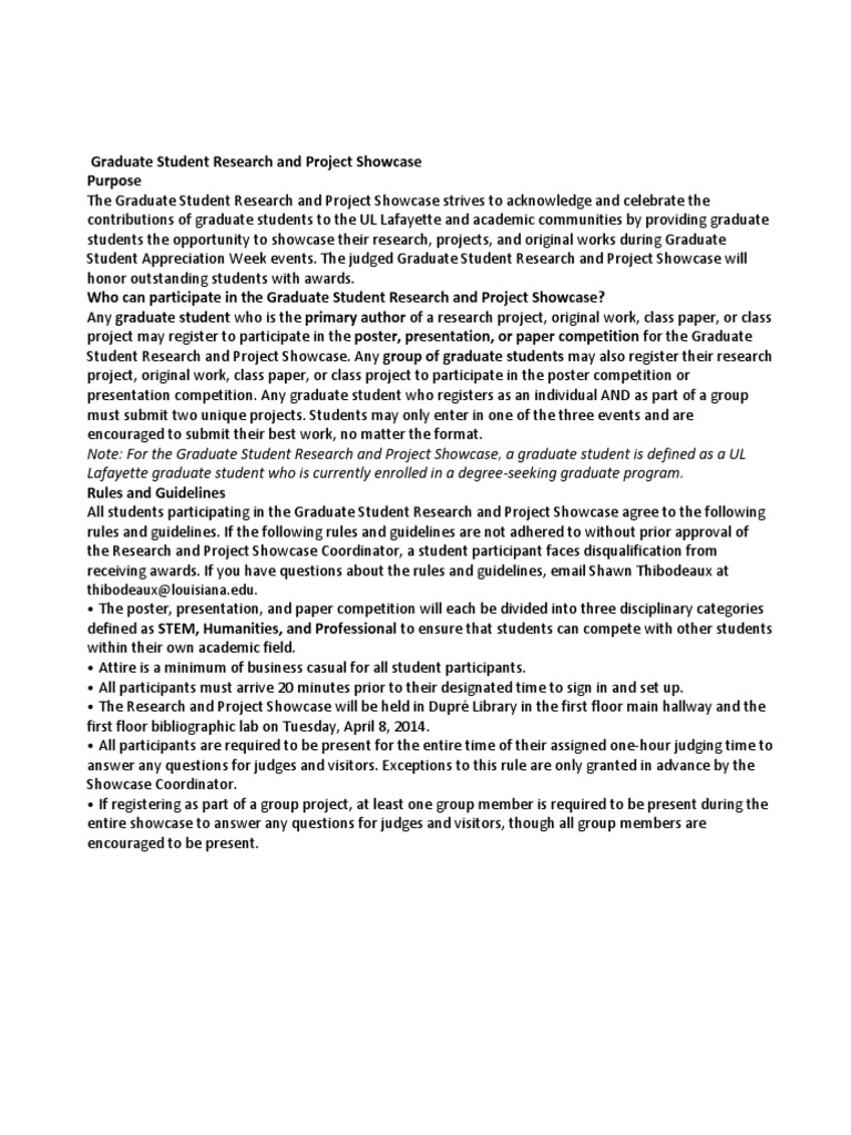 Research Paper For Graduate Students | PDF | Thesis | Postgraduate ...