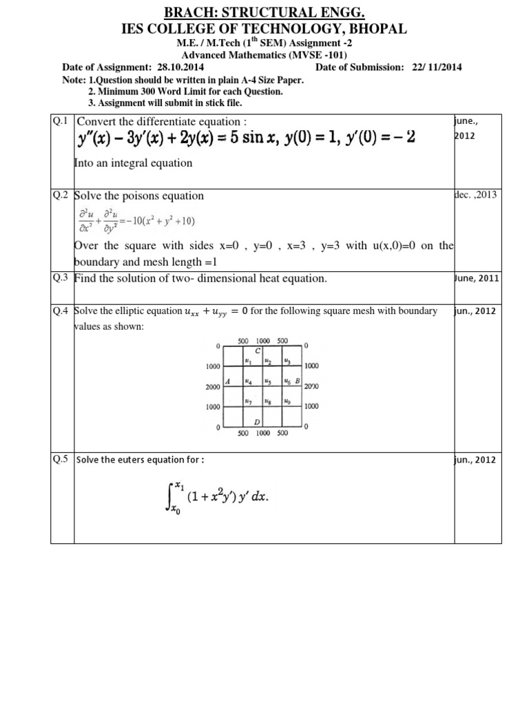 Mtech 1st Sem Ce Structre 2nd Assignment | PDF | Computer Aided Design ... Mtech 1st Sem Ce Structre 2nd Assignment | PDF | Computer Aided Design ...