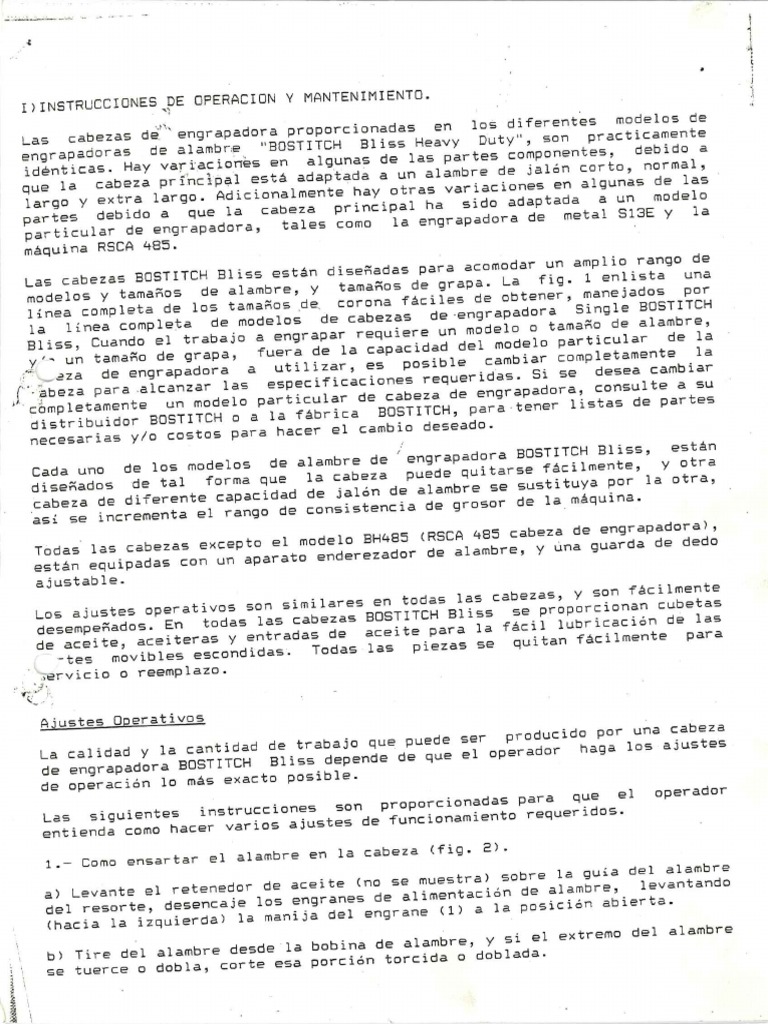 Bostitch Stitcher | PDF