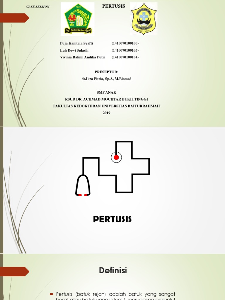 PPT Pertusis | PDF