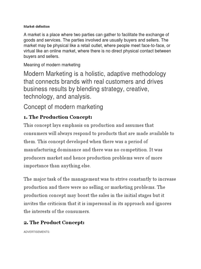 Marketing Notes Self | PDF | Sales | Marketing