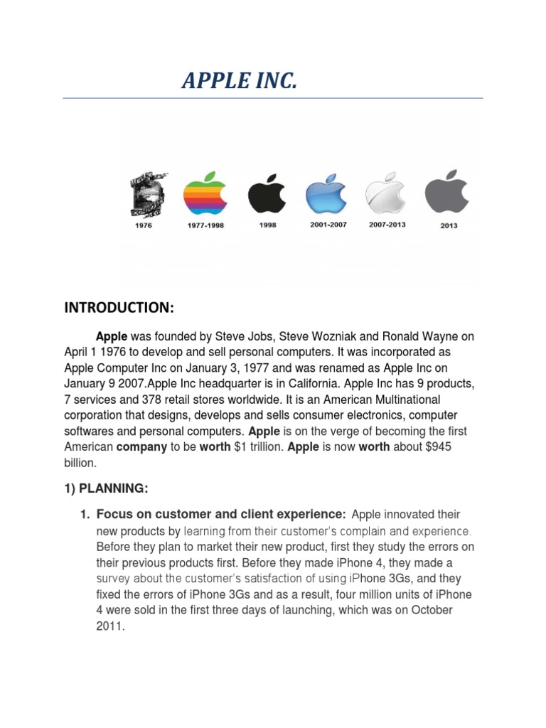 Apple Inc.: Apple Was Founded by Steve Jobs, Steve Wozniak and Ronald ...
