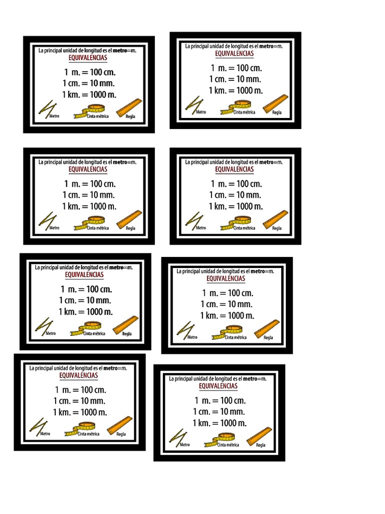 Medidas Para Imprimir