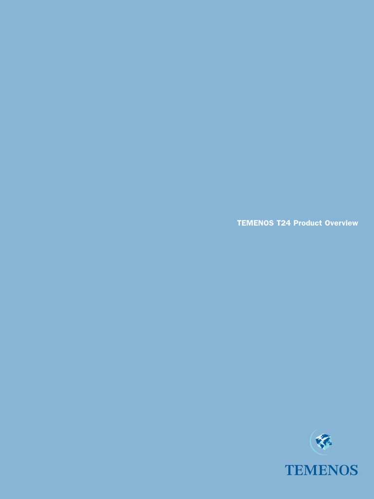 Temenos T24 Product Overview PDF | PDF | Scalability | Risk Management