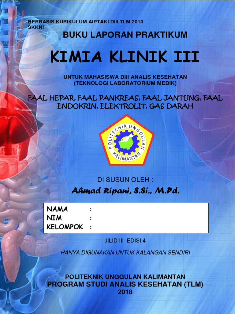 Buku Laporan K Klinik III BGA Elek GTT Ed.3 Word 2019 | PDF