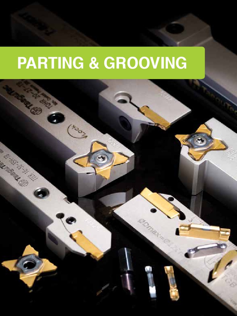 Parting and Grooving Tool Selection Guide: An Overview of Holders ...