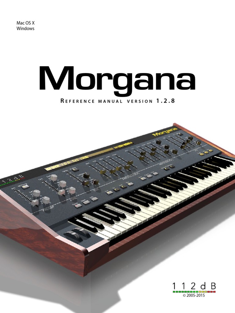 Morgana: Macosx Windows | PDF | Synthesizer | Computing