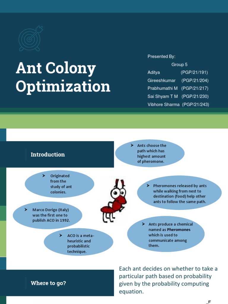 Ant Colony | PDF | Algorithms And Data Structures | Computer Science