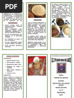 Triptico Queque Zanahoria | PDF | Cocina occidental | Comida regional y étnica