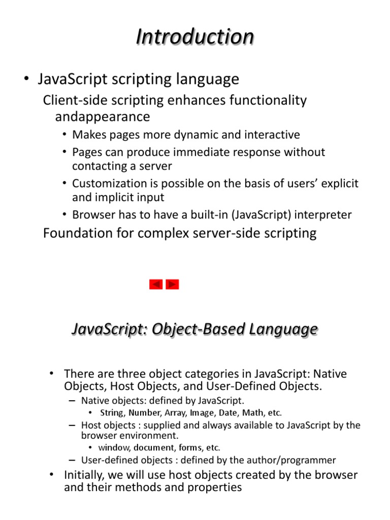 Javascript Scripting Language: Client-Side Scripting Enhances ...