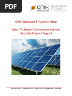 Solar Project Proposal PDF | PDF | Solar Power | Solar Panel