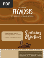Fecalysis Examination Notes | PDF | Human Feces | Digestion