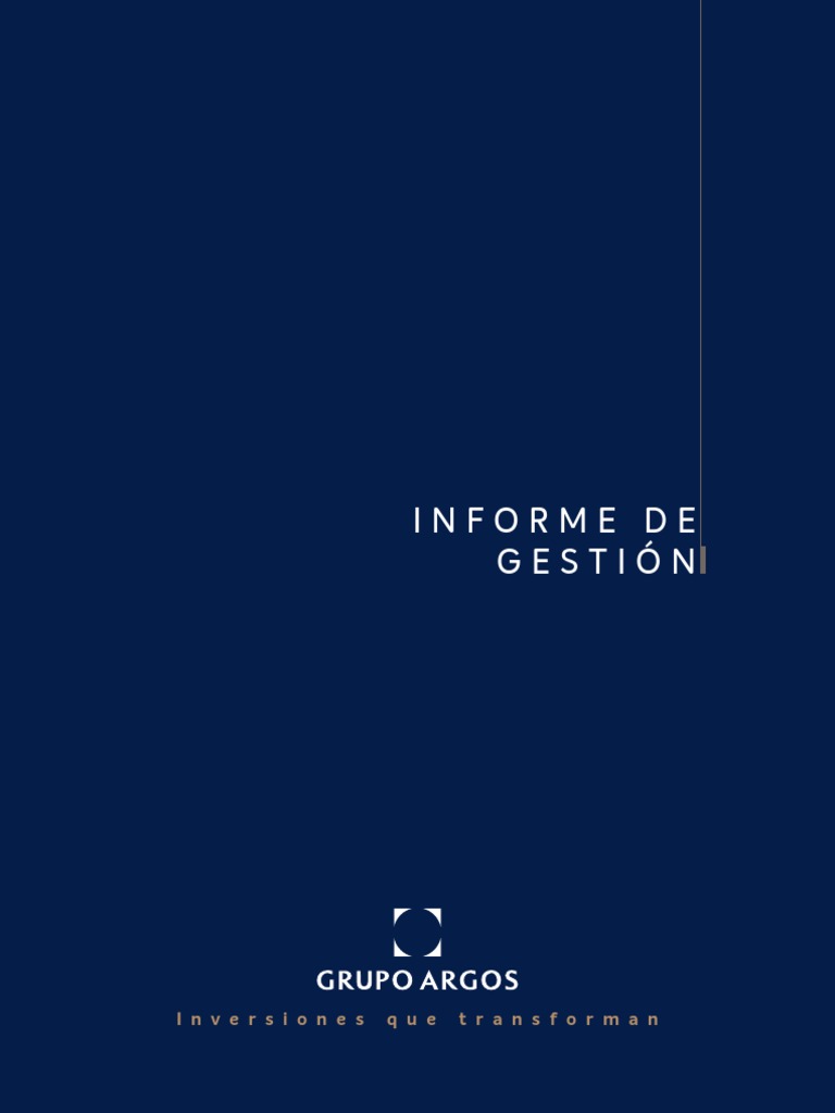 Informe de Gestión 2018 - Grupo Argos | PDF | Colombia | Sustentabilidad