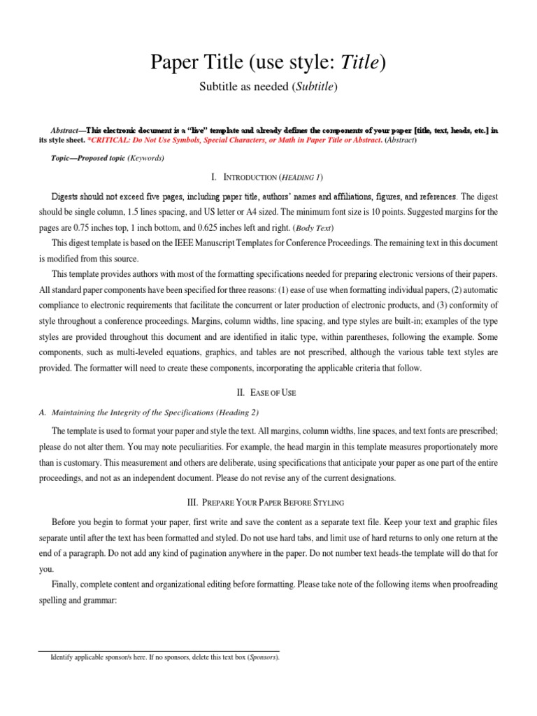 IEMDC 2019 - Digest Template | PDF | Note (Typography) | Bracket