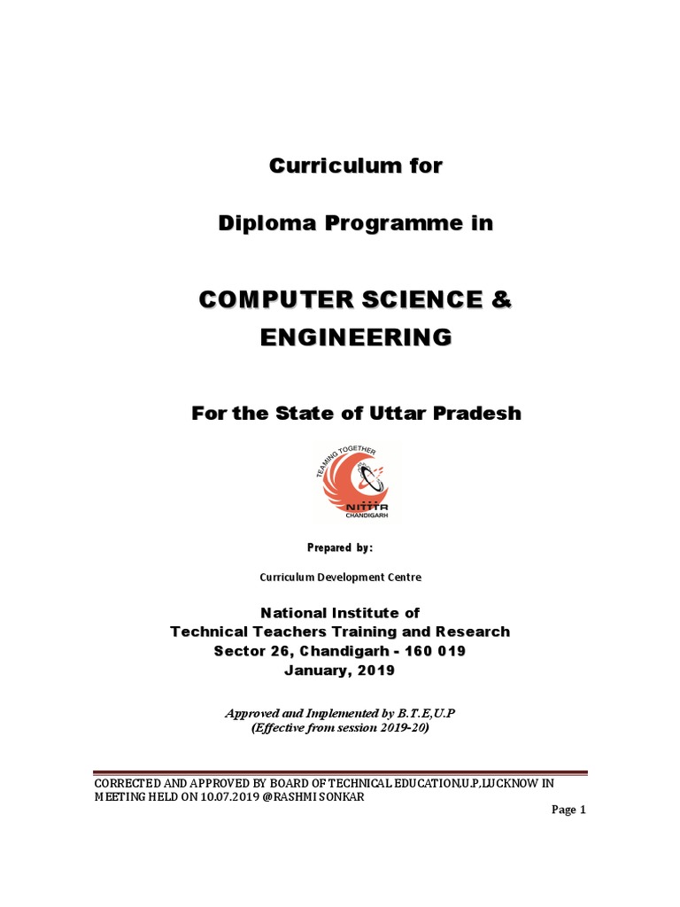 UP Diploma in Computer Science | PDF | Computer Science | Software ...