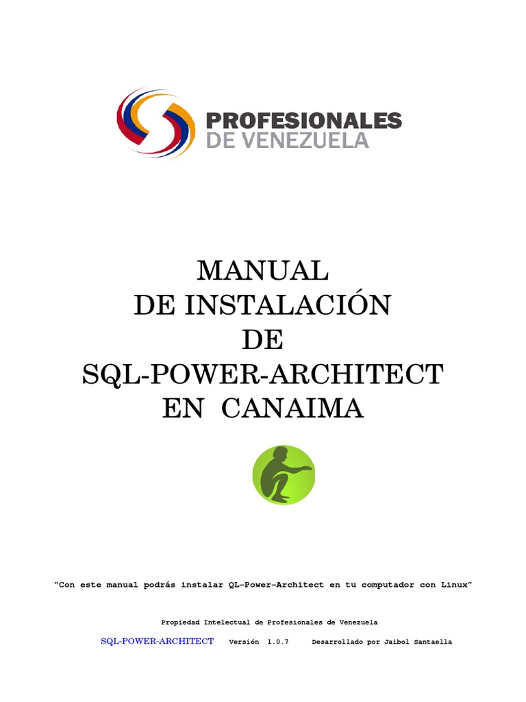 Manual - de Instalacion-SQL-Power-Architect PDF | PDF | Archivo de computadora | Software del ...