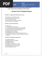 Excel Basic To Advanced Course | PDF | Microsoft Excel | Worksheet