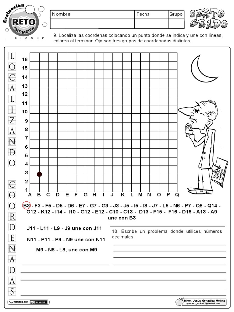 Coordenadas 5 Basico PDF | PDF