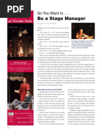 Theatre Organizational Chart | PDF | Theatre | Performing Arts
