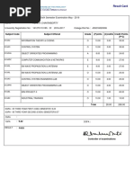 BSC Marksheet | PDF | Academia | Student Assessment And Evaluation