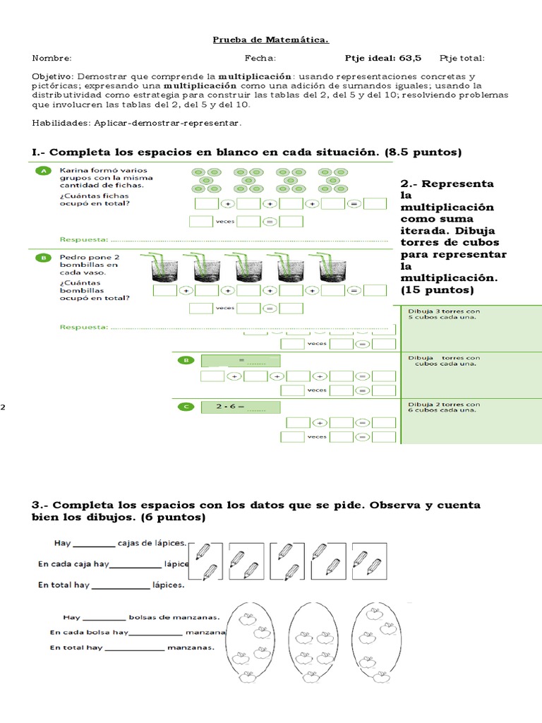Multiplicación y Torres Matemáticas | PDF
