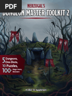 Checklists The Lazy DM - Feuille 1 | PDF | Role Playing Games