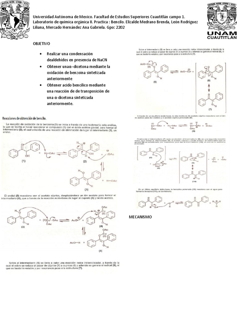 Bencilo | PDF | Sustancias químicas | Compuestos químicos