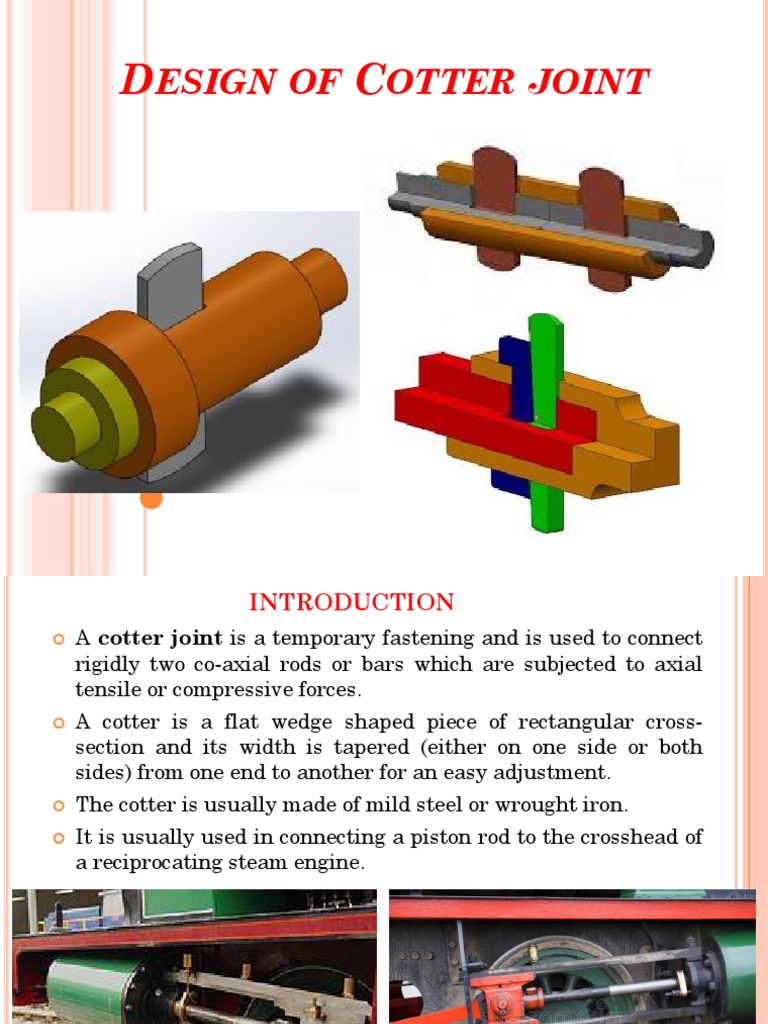 1 Socket & Spigot Cotter Joint | PDF | Bending | Stress (Mechanics)
