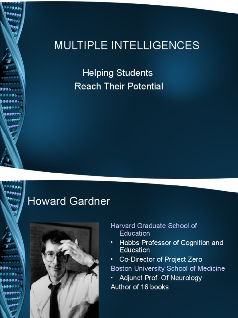 Educators' Guide to Multiple Intelligences | PDF | Intelligence ...