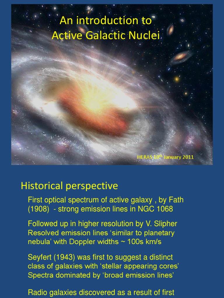 An Introduction To Active Galactic Nuclei | PDF | Galaxy | Quasar