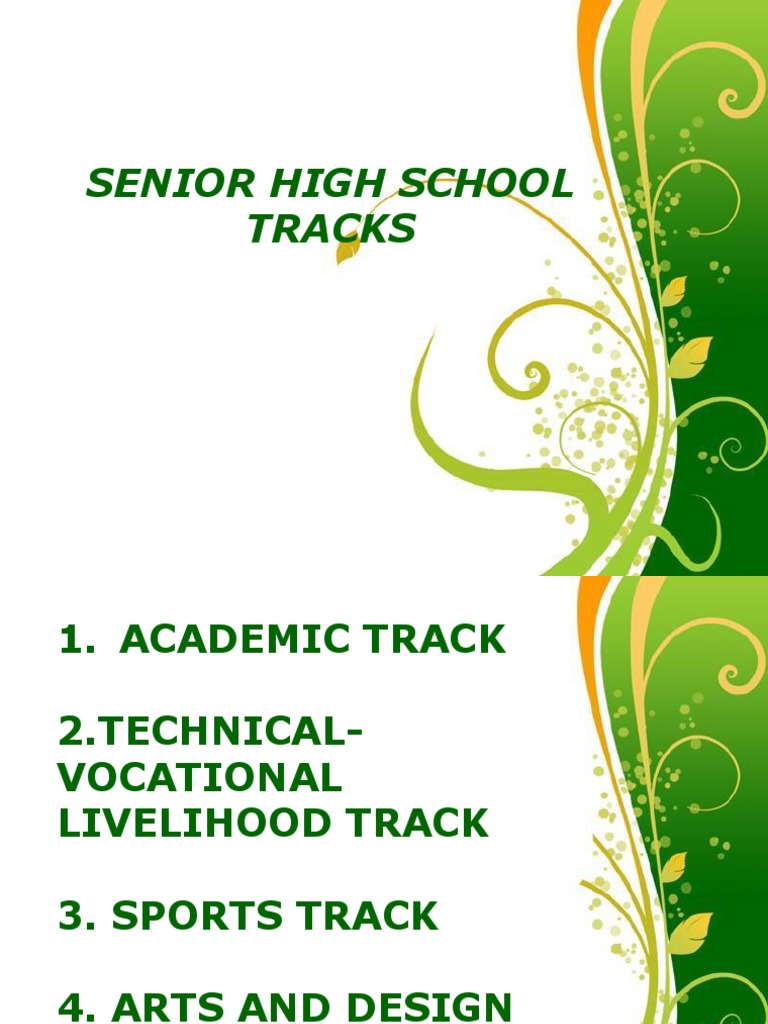 Senior High School Tracks: Free Powerpoint Templates Free Powerpoint ...