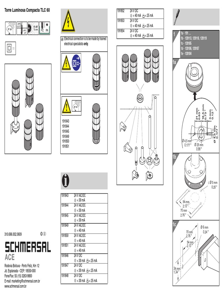 Manual de Instalacao TLC 60 | PDF