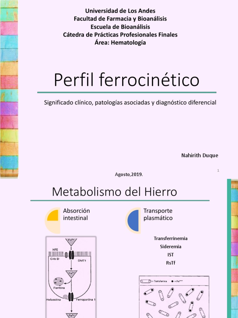 Perfil Ferrocinético | PDF | Bioquímica | Química