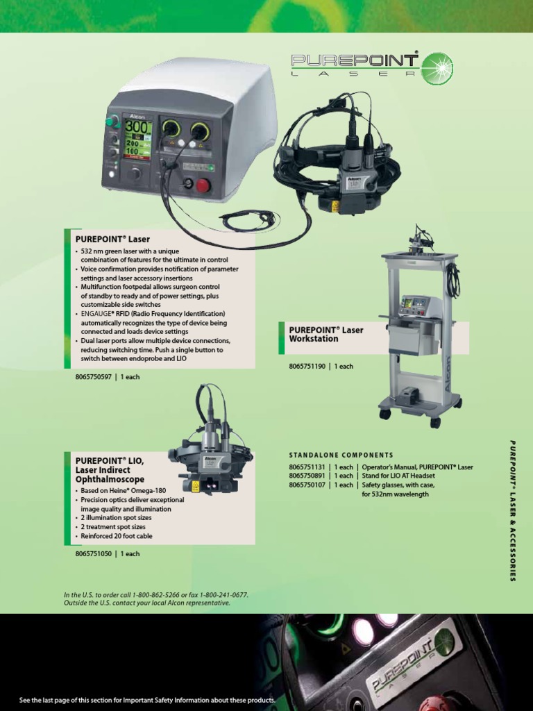 Alcon Laser, Supplies | PDF | Glaucoma | Vision