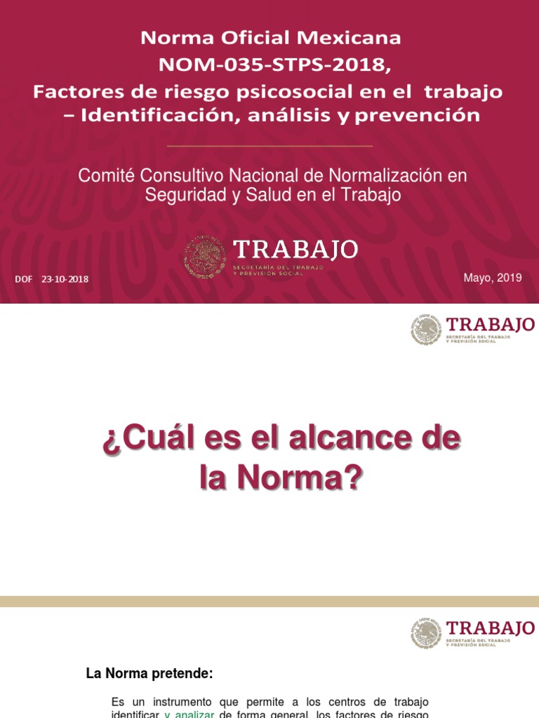 Identificación y prevención de factores de riesgo psicosocial en el trabajo: Alcance y ...