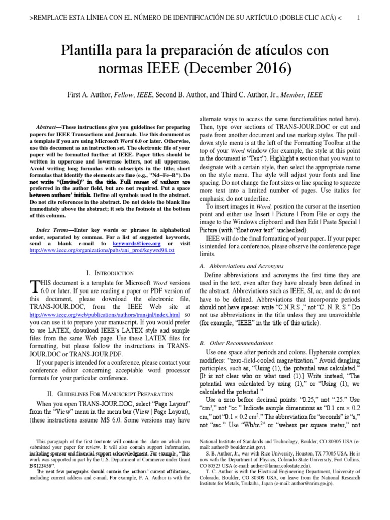 I Triple E | PDF | Academic Publishing | Note (Typography)