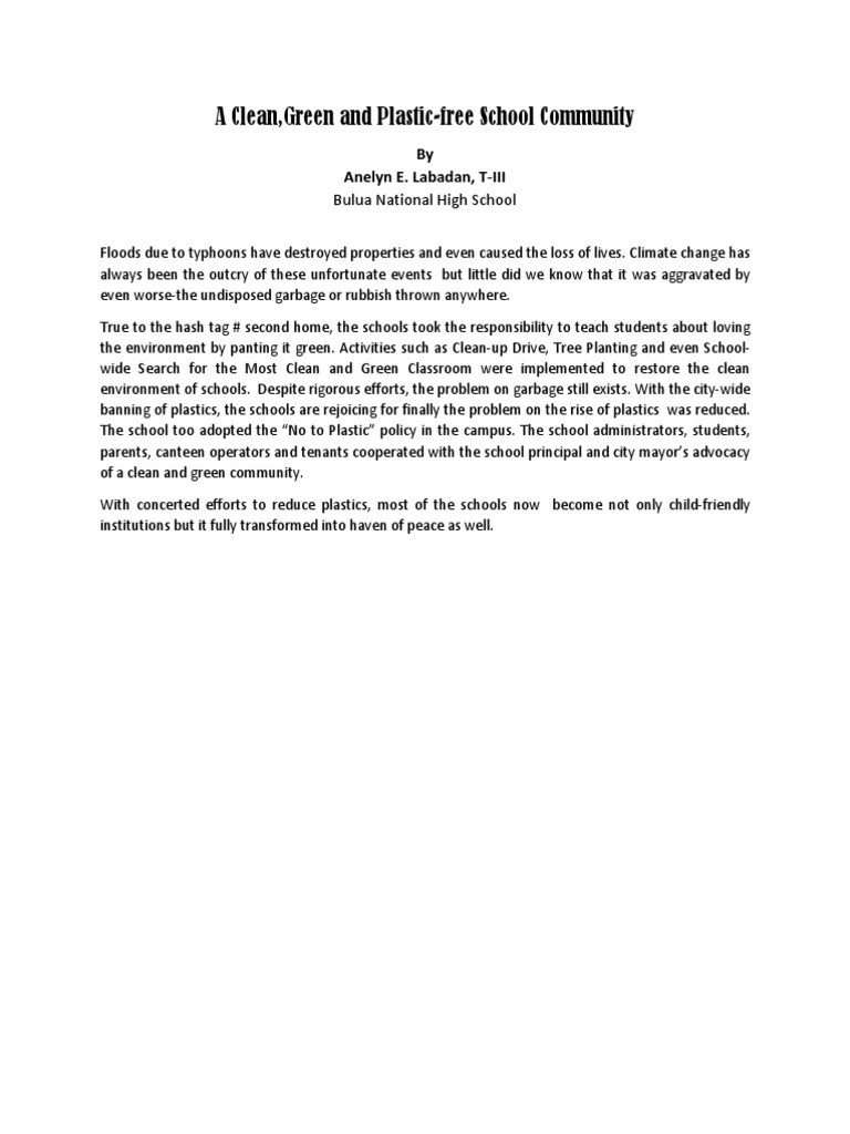 a-clean-and-green-school-pdf