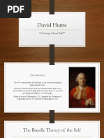 Hume's Bundle Theory of the Self | PDF | Philosophy Of Self | David Hume