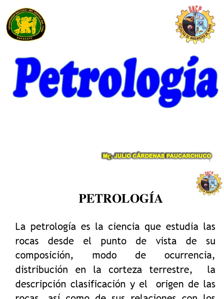 PETROLOGÍA | PDF | Roca (geología) | Minerales