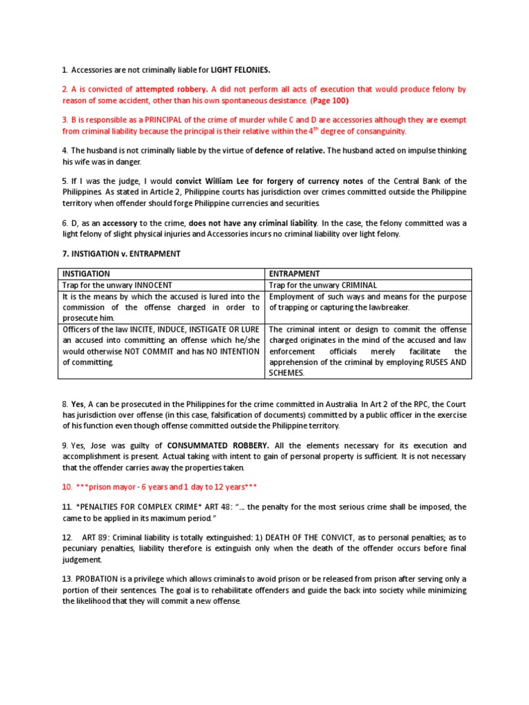 Instigation V. Entrapment Instigation Entrapment | PDF | Entrapment | Crime & Violence